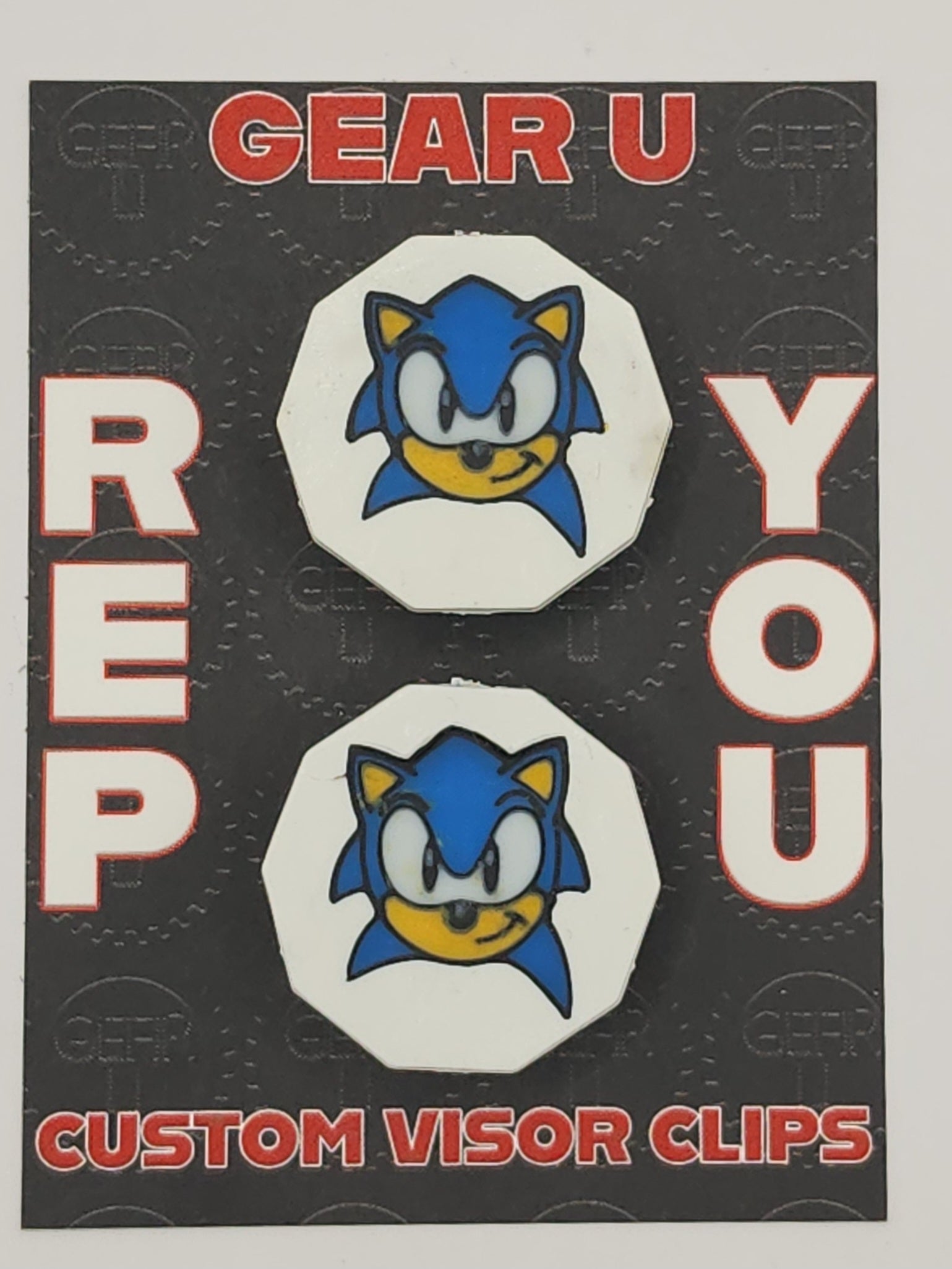 Sonic visor clips – Gear U